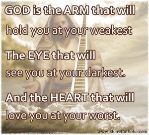 God is always looking out for you