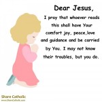 A Prayer for those who are Suffering