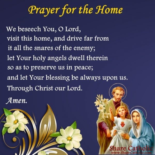 A Prayer for my Home